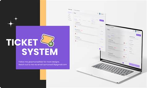 Ticket System Template Get Started Quickly Figma