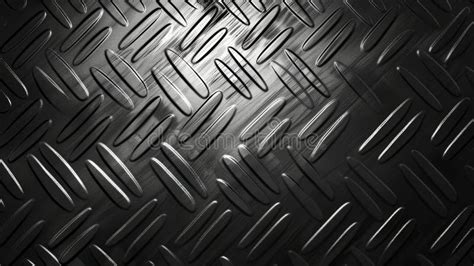 Abstract Textured Metal Background With A Light Source Creating A Gradient Effect Stock