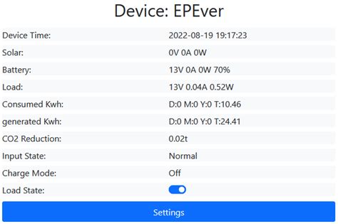 GitHub Softwarecrash EPEver MQTT ESP XX Based Connector For EPEver Solar Tracker Systems