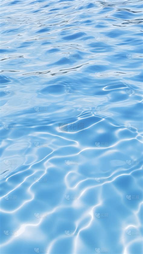 水面水波纹背景素材 花瓣网