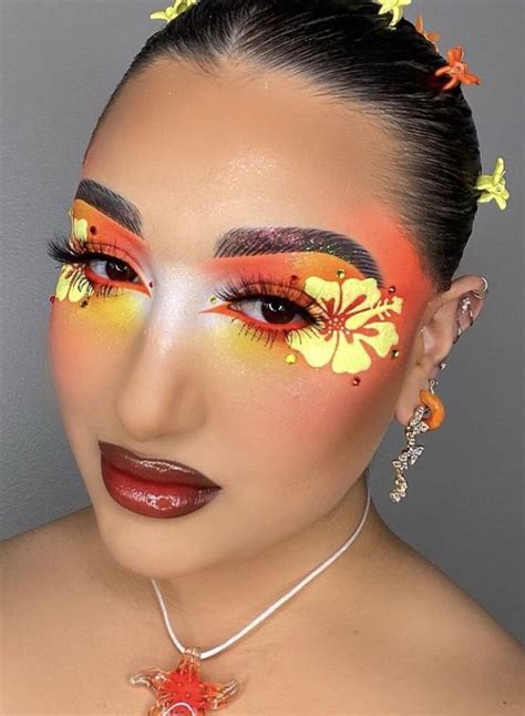 Pin By Jeannie Bella On Makeup Art In 2025 Flower Makeup Artistry