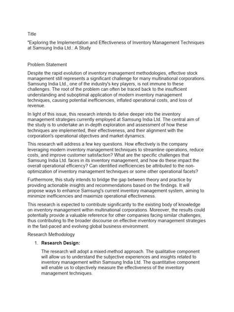 Project Model Jain Pdf Data Qualitative Research