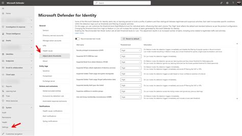 Microsoft Defender For Identity Updated Advanced Settings Page Blog Sonne´s Cloud