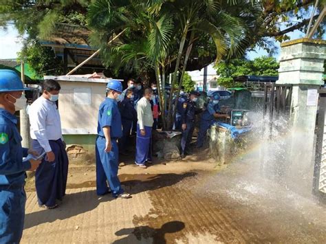 ကျိုက်ထိုမြို့နယ်ရှိ ပြည်သူ့စျေးနှင့် မြို့မဈေးတို့တွင် မီးဘေးလုံခြုံရေး လိုက်လံစစ်ဆေး