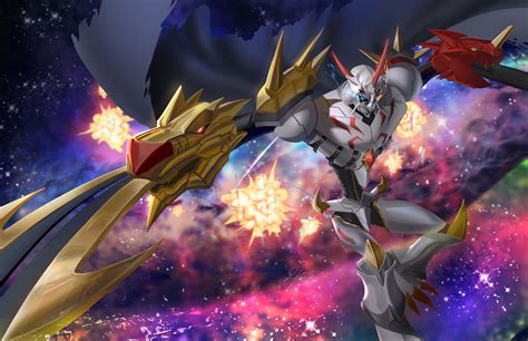 Omegamon Alter S Digimon Drawn By Artistntraining Danbooru