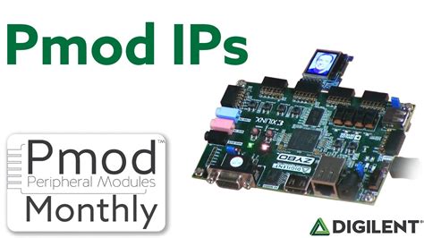 Pmod Monthly October 2016 How To Use Pmod Ips With Fpga And Zynq Boards Youtube
