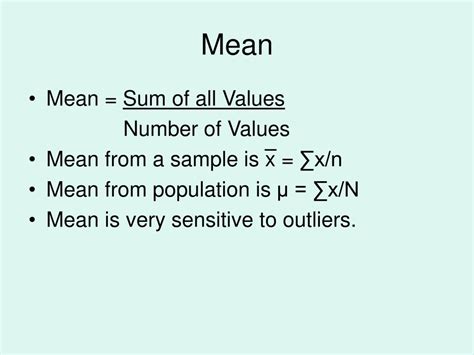 Ppt Measures Of Central Tendency For Ungrouped Data Powerpoint