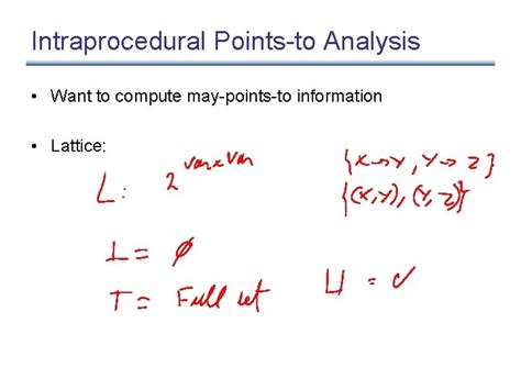 Next Section Pointer Analysis Outline What Is Pointer