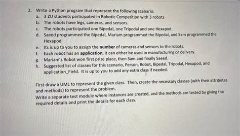 Solved Write A Python Program That Represent The Chegg