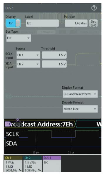 Decoding And Searching Mipi I3c Bus Activity With An Oscilloscope