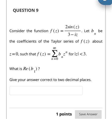solved consider the function f z 3−iz2sin z let bn be the