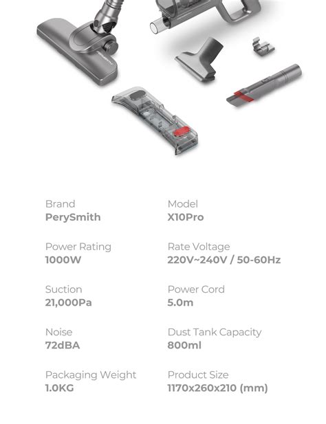 Perysmith X10 Pro Vacuum Cleaner Perysmith Malaysia