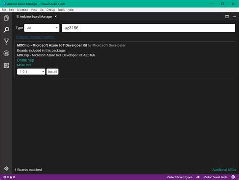 Manual Installation IoT DevKit