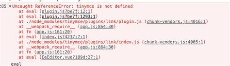 Vuejs2 Tinymce Tinymce Is Not Defined Integrated With Vue 2 Stack