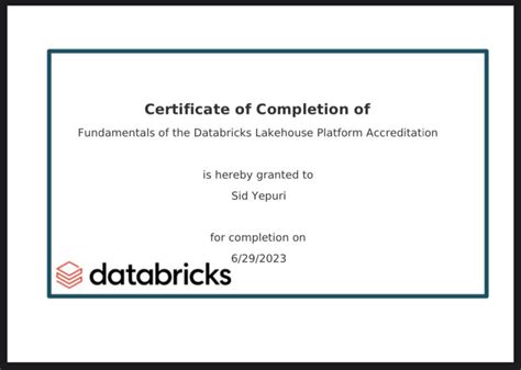 Sidhardha Yepuri On Linkedin Databrickslearning