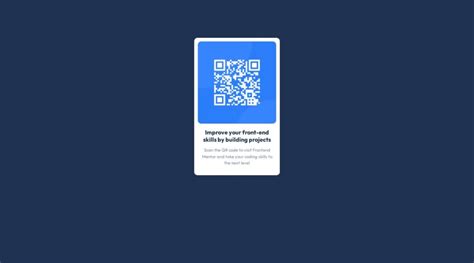 Frontend Mentor Qr Code Component With React Bootstrap Coding Challenge Solution