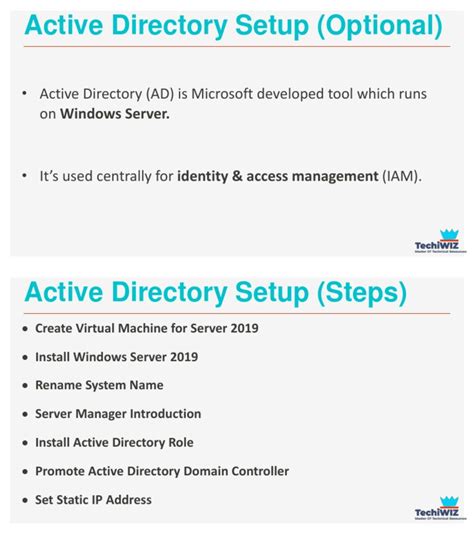 active directory setup pdf