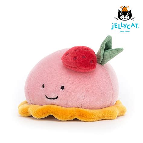 Jellycat玩偶 10cm 法式覆盆子慕斯 誠品線上