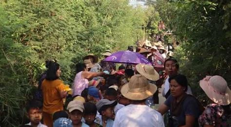 မုံရွာလူထုသပိတ်တိုက်ပွဲ ဦးဆောင်ကော်မတီက တော်လှန်ကဆုန်ညောင်ရေသွန်းလှုပ်ရ