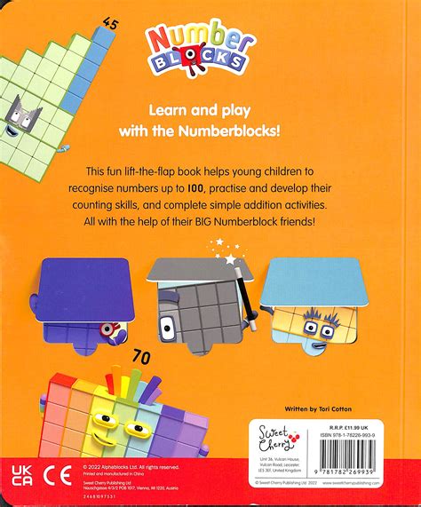 Numberblocks Big Numbers A Lift The Flap Book By Numberblocks