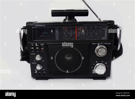 Itterbeck Germany Feb 20 2024 Old Multiband Radio Receiver Crusader Xk With Two External