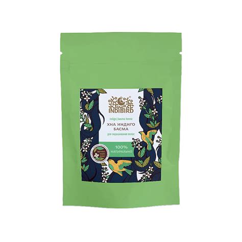 INDIBIRD Хна индиго басма Indigo Basma Henna купить по низким ценам в ...