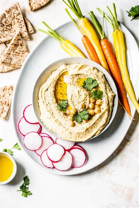 Classic Hummus Recipe The Almond Eater