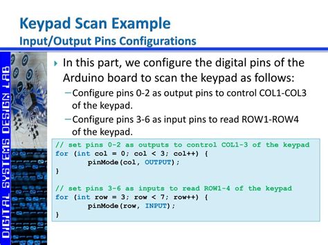 Ppt Digital Inputs Interfacing Keypad Powerpoint Presentation Free Download Id6145635