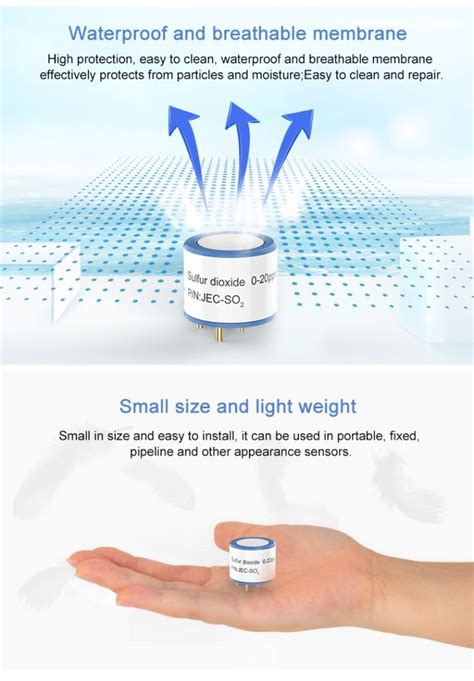 Sulfur Dioxide Electrochemical Gas Detection Module SO Gas Sensor Gas Detector NDIR Gas