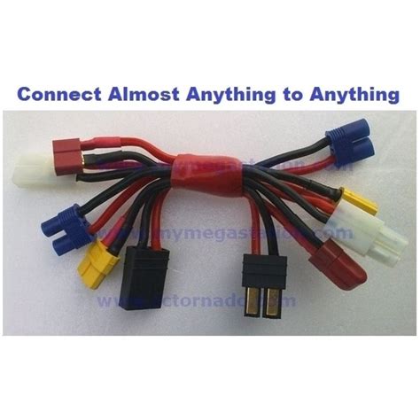 RC Multiple Connector Battery Connector Wires RC Converter Cable Plug Shopee Malaysia