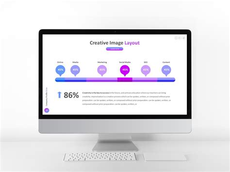 파워포인트 흐름 테마 And 보라색 배경 Ppt Poipl