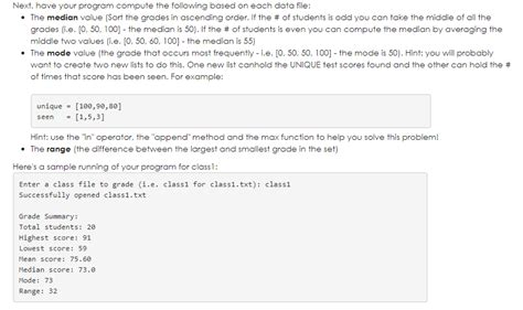 Solved Next Have Your Program Compute The Following Based