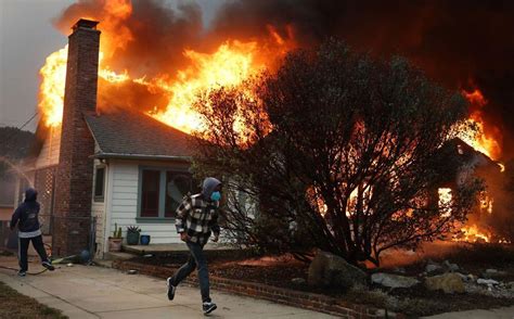Las Fotos De La Devastación Que Están Causando Los Incendios Sin