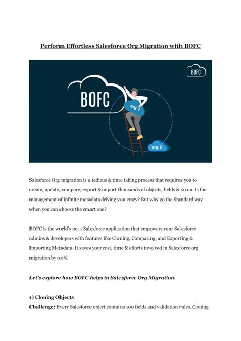 Ppt Perform Effortless Salesforce Org Migration With Bofc Powerpoint Presentation Id 12987677