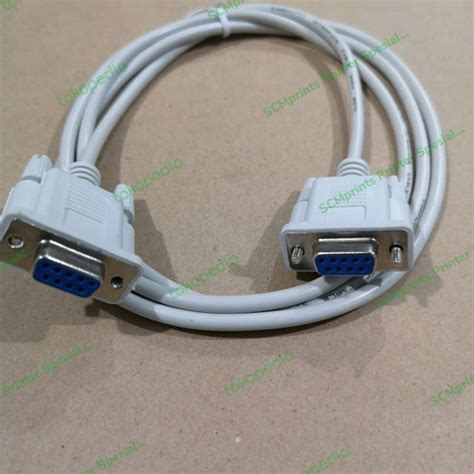 Jual Kabel Printer Serial Rs 232 Tm T82x Tm T83iii Serial Db9 Female To Db9 Jakarta Pusat