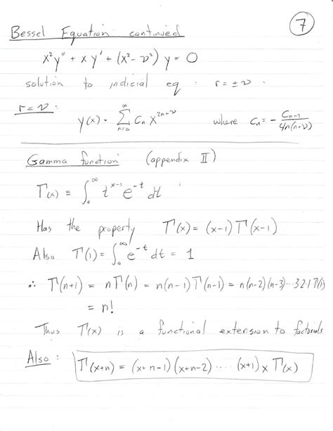 Lecture 07 Summary Chemical Engineering Mathematics Bsse Nyu T X