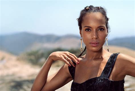 Kerry Washington In Allure Us November 2017 By Sharif Hamza
