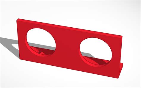 3d Design Support For Ultrasonic Sensor Tinkercad