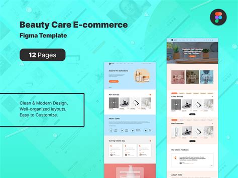 Beauty Care E Commerce Figma Template By Somorthon Digital On Dribbble
