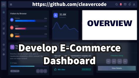E Commerce Dashboard Overview Bangla Django E Commerce Cleavercode Tutorials Youtube