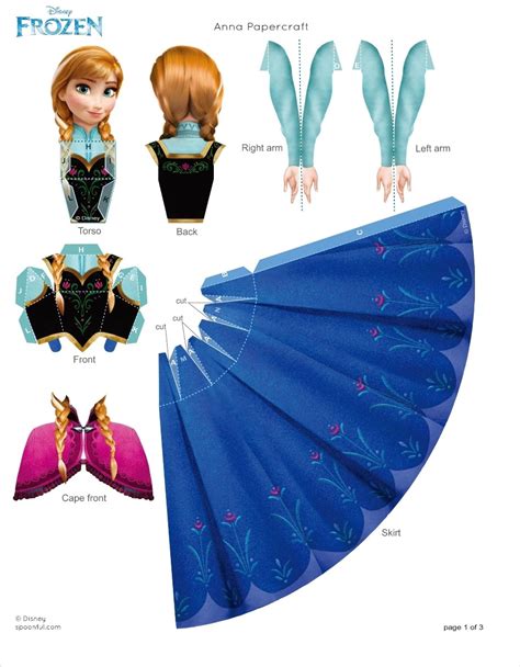 겨울왕국 종이인형 만들어봤어요♥ 종이접기도안 안나 엘사 드레스 네이버 블로그