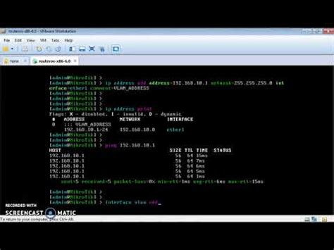Basic Mikrotik Vlan Configuration Youtube