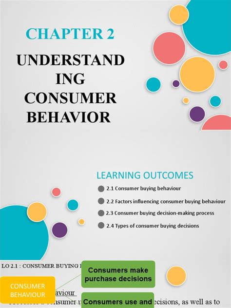 chapter 2 understanding consumer behaviour pdf behavior consumer