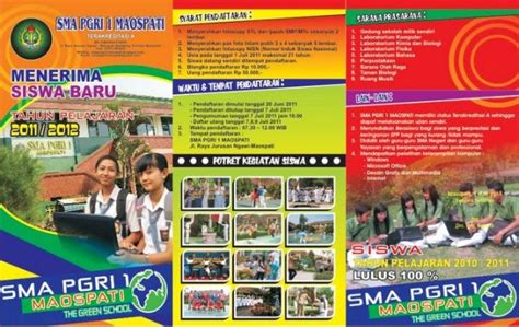 Contoh Pembuatan Brosur Sekolah