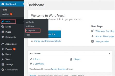 Beginners Guide To Creating Categories And Subcategories In Wordpress The Wp Hosting