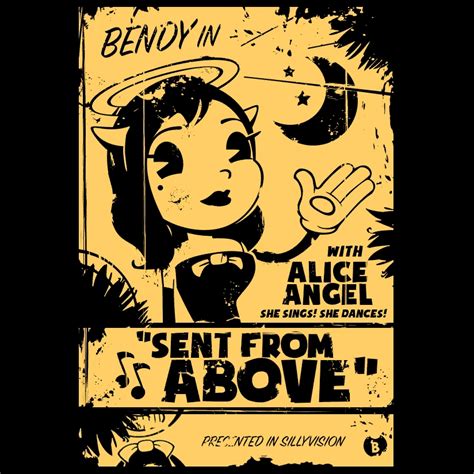 Alice Angel Bendy And The Ink Machine Shaded Minecraft Skin