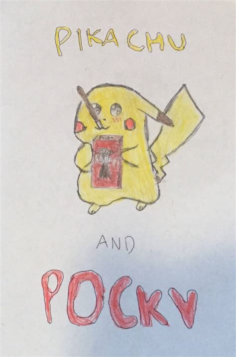 Pikachu And Pocky By Majesticalfox On Deviantart
