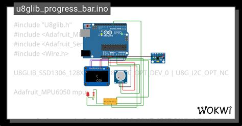 U8glibprogresso Wokwi Esp32 Stm32 Arduino Simulator