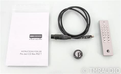 Pro Ject Cd Box Rs2 T Cd Transport Lta Lps Linear Power Supply Black Remote The Music Room