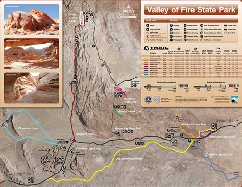 Valley Of Fire State Park Hikes Trails Camping Lodging And Map Nevada